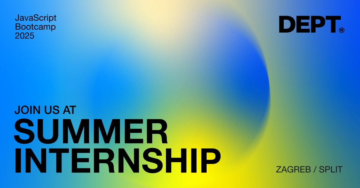 Kako se pripremiti za DEPT® Croatia JavaScript Bootcamp 2025